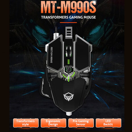 Mouse Gamer Transformer Metalic Pro Meetion - Ccstech